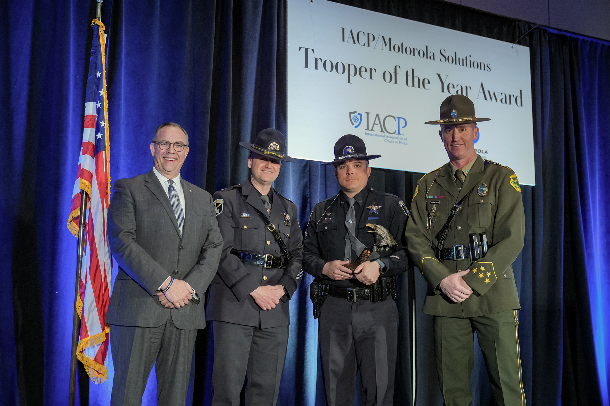 Idaho State Police Trooper Honored with International Recognition | Idaho State Police