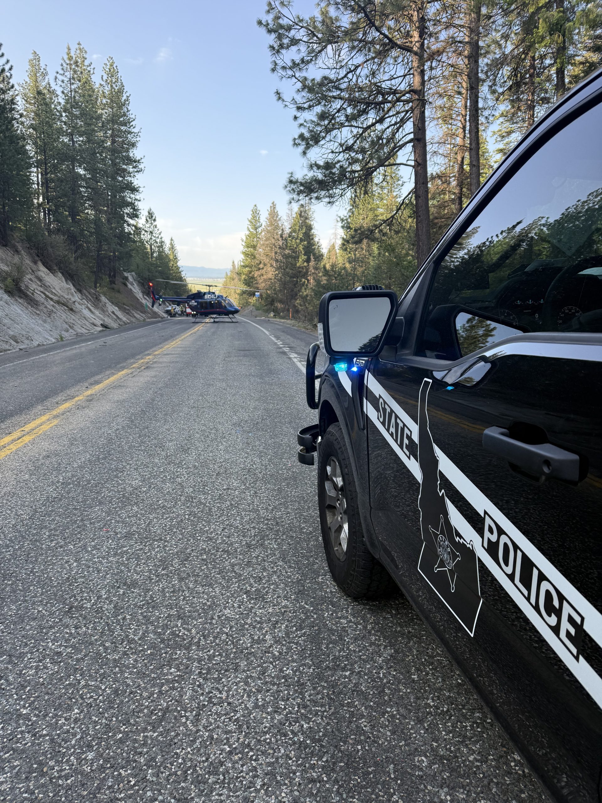 **Update – Injury Crash North of Cascade** | Idaho State Police